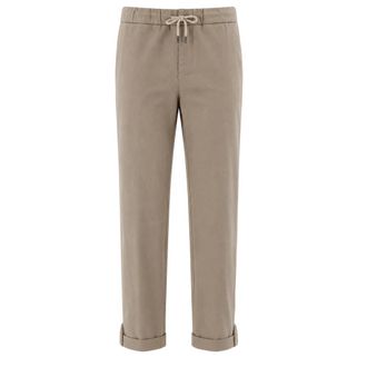 PANICALE Gerade geschnittene Hose - - Trousers - Damen - Beige - M