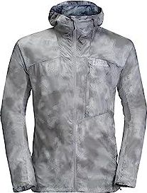 Jack Wolfskin Prelight Veste coupe-vent pour homme, Gris argent&eacute;, XL