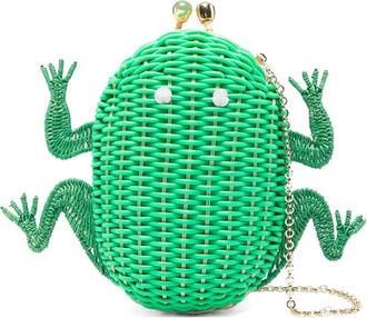 Serpui Serpui, Femme, Sacs, Vert, Taille: ONE Size Mary Froglet Clutch Bag