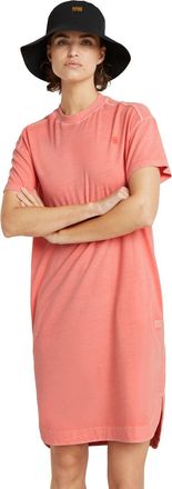 G-Star G-Star RAW Damen Overdyed Loose T-Shirt Kleid, Rosa (Flamingo gd D24483-D610-G494), XXL