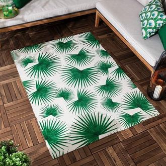 furn. Algave Indoor/Outdoor-Teppich - Grün - 120 x 170 cm