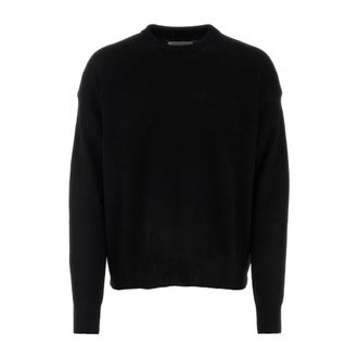Jil Sander Cashmere Pullover - - Knitwear - Herren - Schwarzk - L