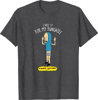 Beavis And Butt-Head I Need T.P. Text T-Shirt