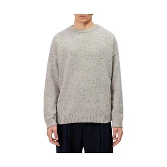 Drykorn Pull-over &agrave; col rond Neelio - Homme - Pulls - Gris - Taille: L