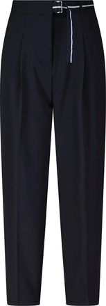 Cambio Plissierte Stoffhose Elaine