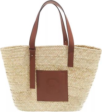 Espadrij l&acute;original Shopper - Palmbasket Embossed - Gr. unisize - in Beige - f&uuml;r Damen