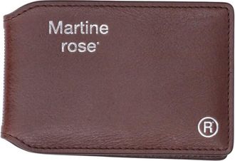 Martine Rose Bi-Fold Logo Wallet