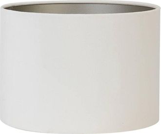 Light & Living Light & Living - abat-jour - Velours - blanc - textile - Ø 40cm