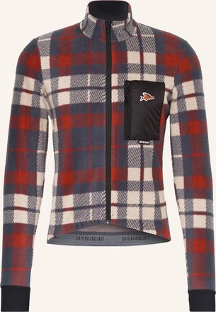 Cafe du Cycliste Caf&eacute; Du Cycliste Fleece-Radtrikot Solange rot