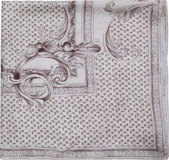 Max Mara Mxacarre Reggia Di Caserta Classic Foulard