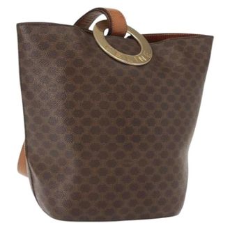 Celine Sac Seau en Plastique Pre-owned - Femme - Pre-owned - Brun - Taille: ONE Size