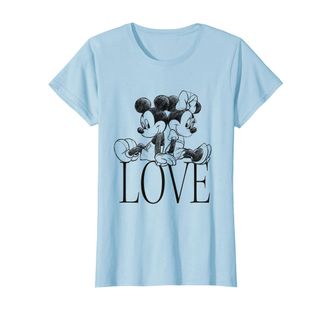 Disney Minnie And Mickey Mouse Love T-Shirt