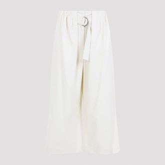 Loewe Cropped Belted Trousers