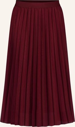Betty&Co Betty&Co Plisseerock Aus Mesh rot