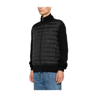 Paul & Shark Homme, Vestes, Noir, Taille: XL Veste matelass&eacute;e &agrave; col haut