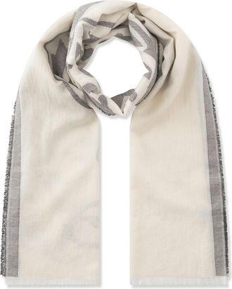 Codello Jacquard-Schal mit Leoparden-Motiv