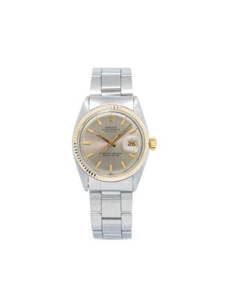 Rolex montre Datejust 36 mm pre-owned - Argent