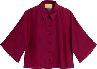 Momoni Femme, Blouses et Chemises, Rose, Taille: 38 FR Momon&igrave; Chemises