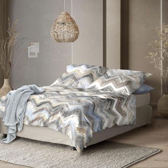 Irisette Satin-Bettw&auml;sche | Bettbezug 140 x 200 cm | Kopfkissenbezug 70 x 90 cm | Modell: Gianluca