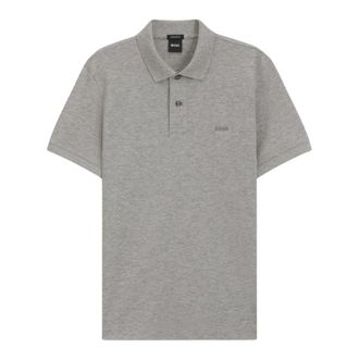 HUGO BOSS Pallas Polo - - Tops - Herren - Grau - S