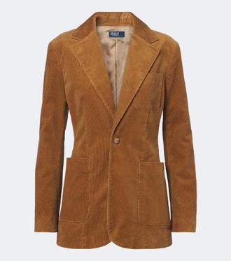 Polo Ralph Lauren Blazer en velours c&ocirc;tel&eacute; de coton
