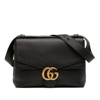 Gucci Sac bandouli&egrave;re vintage Pre-owned - Femme - Pre-owned - Noir - Taille: ONE Size