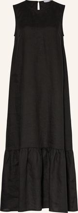 Mrs & Hugs Mrs & Hugs Leinenkleid schwarz