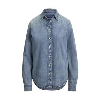 Ralph Lauren Femme, Blouses et Chemises, Bleu, Taille: 36 FR Chemise en jean