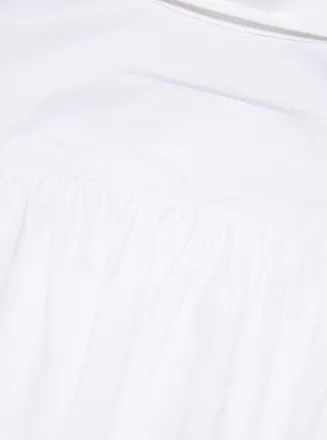 Maison Margiela Boys Kids Cotton Shirt White Blouses And