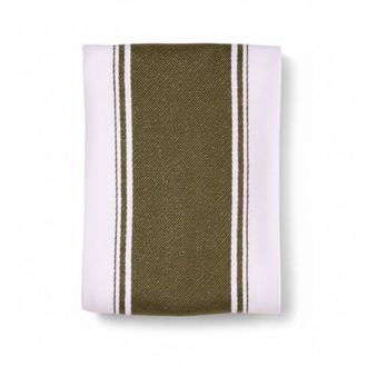 Dexam Love Colour Geschirrt&uuml;cher, gestreift, Olivgr&uuml;n