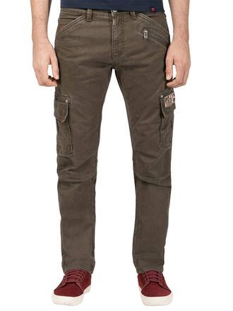 Timezone Herren Regular RogerTZ Hose, Sludge Green (4078), 29W / 32L