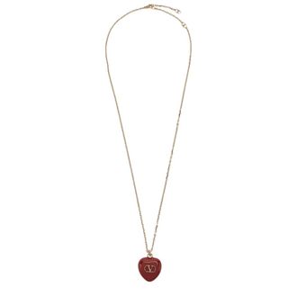 Valentino Garavani Coeur Royal Halskette - - Accessories - Damen - Rot - ONE SIZE