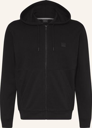 HUGO BOSS Sweatjacke Zetalky schwarz