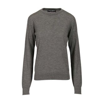 Dolce & Gabbana Damen, Strickwaren, Grau, LGr&ouml;&szlig;e