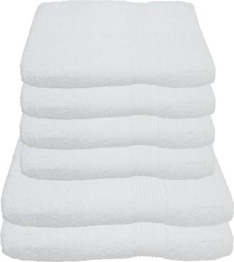 Julie Julsen Handtuch Set 2X Duschtuch 4X Handtuch Weiß/in 23 Farben erhältlich weich und saugstark