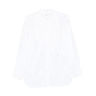 Victoria Beckham Femme, Blouses et Chemises, Blanc, Taille: 32 FR Cotton Shirt
