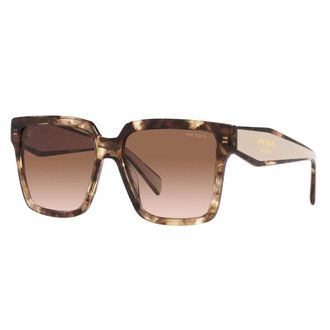 Prada Quadratische Sonnenbrille braun verlaufend bicolour B&uuml;gel - - Accessories - Damen - Braun - 56 MM