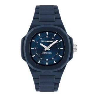 Plein Sport unisex, Accessoires, Bleu, Taille: ONE Size Analog Sport Watch
