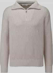 Selected Relaxed Fit Troyer aus reiner Baumwolle Modell DRY