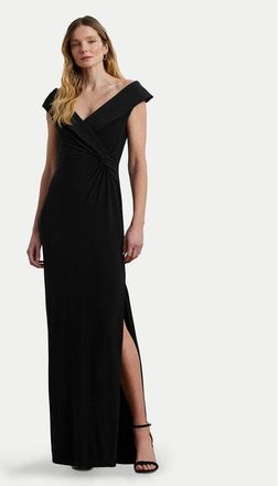 Lauren Ralph Lauren Abendkleid 253863940001 Schwarz Slim Fit