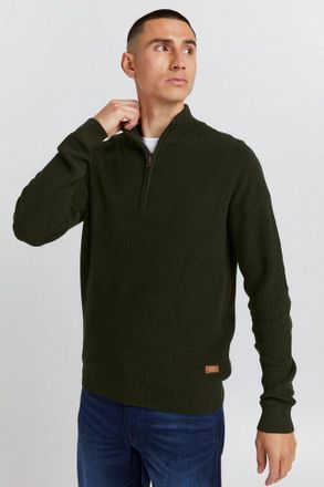 Blend Troyer BHCodford Schicker Pullover mit Rei&szlig;verschlusskragen