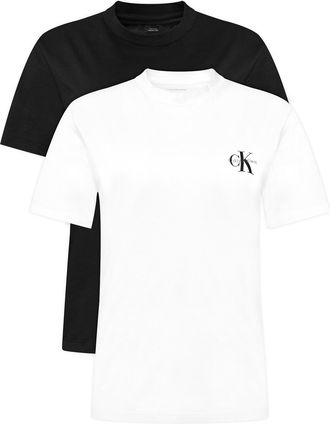 Calvin Klein Jeans T-Shirt-Set LV047C905G Schwarz Regular Fit