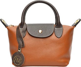 Roberta M Braun Rindsledertasche