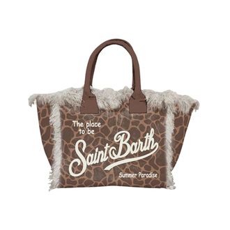 MC2 Saint Barth Femme, Sacs, Brun, Taille: ONE Size Colette Canvas Bag