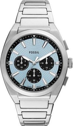 Fossil Uhr Everett Chronograph FS6105 Silberfarben