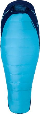 Marmot Trestles 15, Mumienschlafsack für Damen, Leichter und Warmer 3 Jahreszeiten Kunstfaser Schlafsack, ideal zum Camping und Trekking