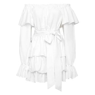 Philipp Plein Mini Kleid - - Dresses - Damen - Wei&szlig; - M