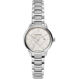 Burberry Femme, Accessoires, Gris, Taille: ONE Size La Montre Classique
