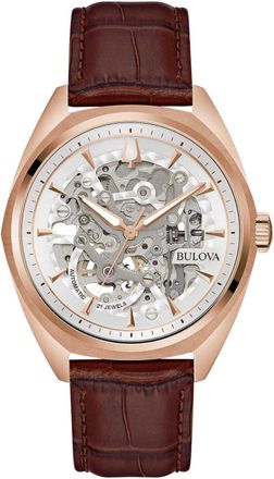 Bulova Surveyor Braun Herren Armbanduhr 97A175