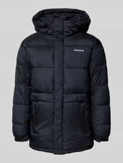 Review Steppjacke mit Kapuze